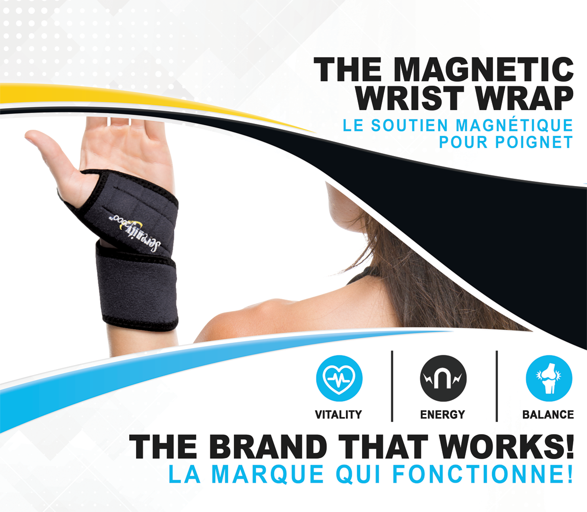 Magnetic Wrist Wrap - NEW & Improved – Serenity2000